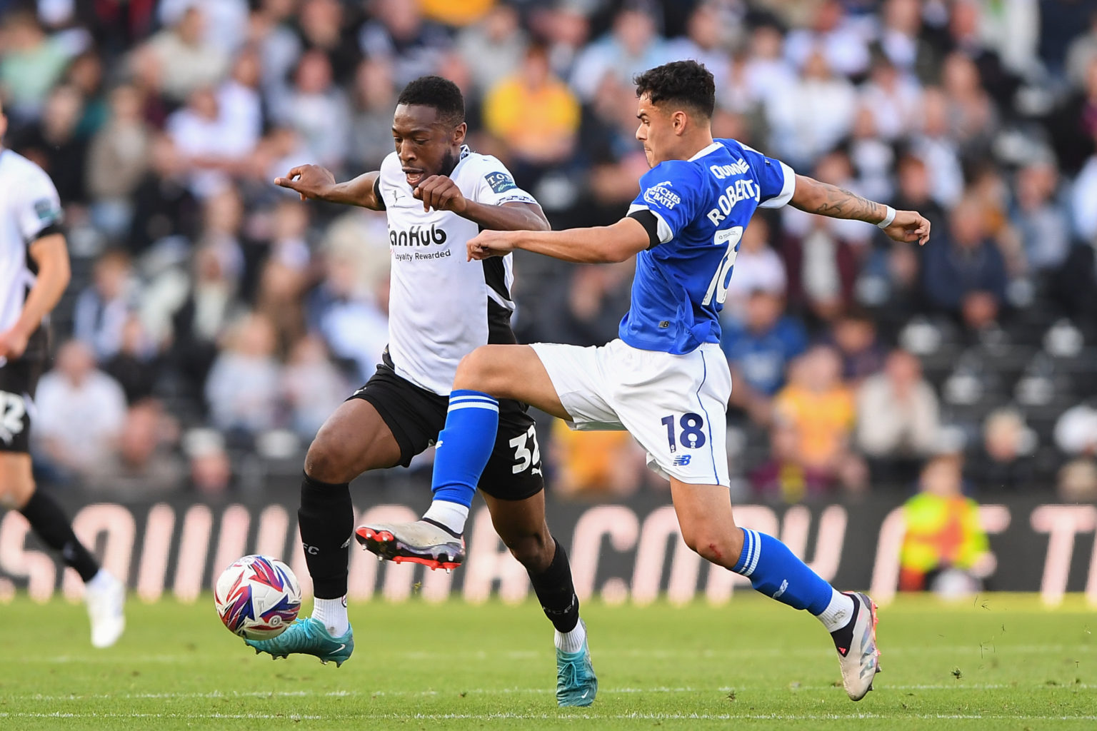 Derby County’s Ebou Adams proves Cardiff City wrong as impressive ...